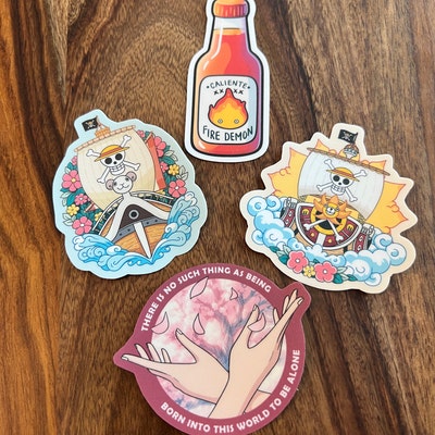 Blue Flame and Howl's Moving Castle Quote Sticker Fire Demon, Calcifer ...