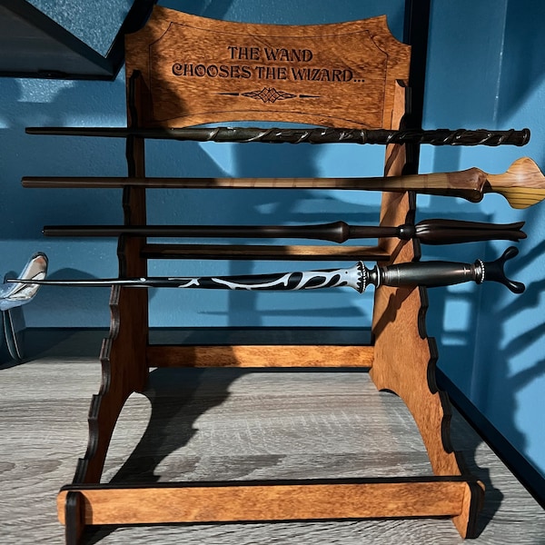 Wizard Wand Custom, Magic Wand Stand, Wizard Wand Holder, Wizard Wand ...