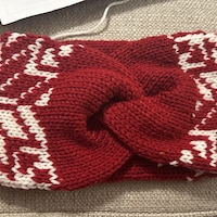 KNITTING PATTERNS: the Holly Berry Collection / 2 Beanie, 2 Headband ...