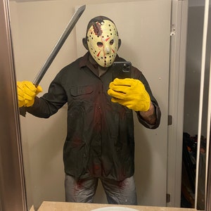 Jason Voorhees Part 6 Costume 2pc Set Read Description | Etsy