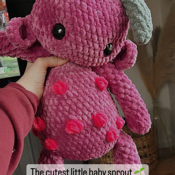 Baby Sprout Crochet Pattern / Crochet Pattern / Plant Crochet Pattern ...