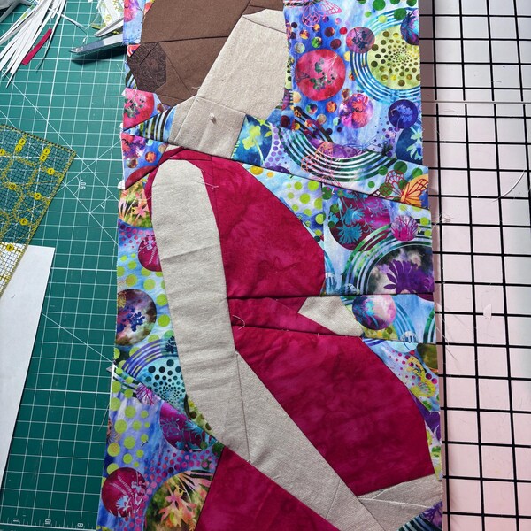 Sleepy Bear Baby Quilt, Sleepy Bear FPP Pattern, PJ Bear, Sleeping Cap ...