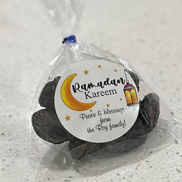 Personalized Ramadan Mubarak Stickers, Custom Ramadan Kareem Stickers ...