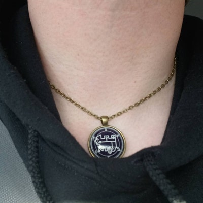 Stolas Sigil Pendant Stolas Sigil Necklace Stolas Sigil - Etsy