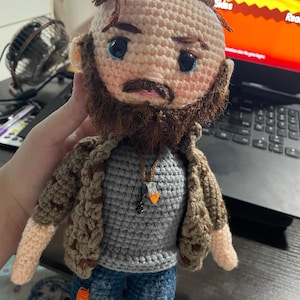 Crochet Lionel Messi Doll Funko Messi Plush Toy World - Etsy