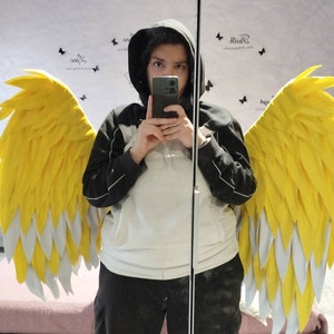 Large Black Angel Wings, Black Butterfly Wings, Wings for Cosplay ...