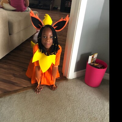 Flareon Ears or Tail Flareon Ears Headband Flareon Costume Ears Flareon ...
