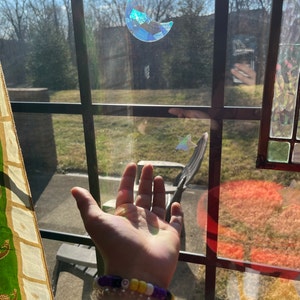 Gold Dripping Gem Crystal Suncatcher, Rainbow Maker, Graduation Gift - Etsy