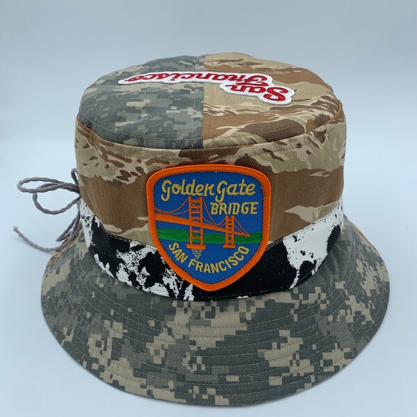 San Francisco Patch - California, Red/white Script Badge 4-5/8" (iron ...