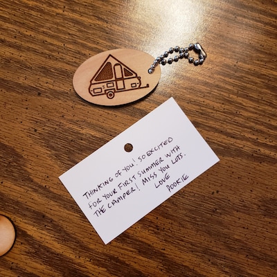 Fiberglass Trailer Car Window Vinyl Decal Scamp Camper Casita Burro ...