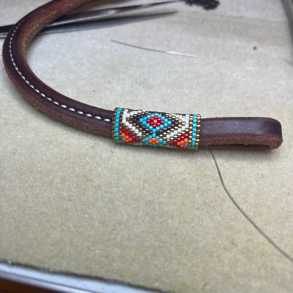 Apache Odd Count Peyote Pattern for Decorative Beading on Bridle ...