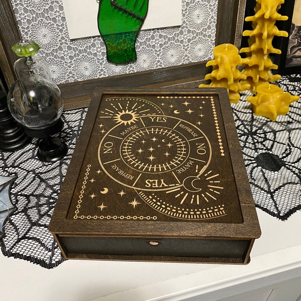 Largest Tarot Box for Multiple Tarot Card Decks Storage With Tarot ...