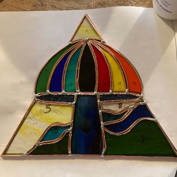 SOLAR, Stained Glass Pattern, Stained Glass Patterns, DIY Stained Glass ...