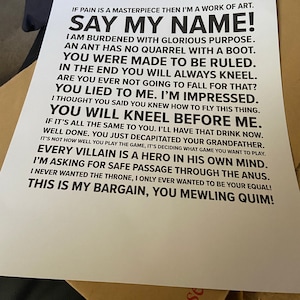Phoenix Nights Quotes A5 A4 A3 Poster or Print - Etsy UK