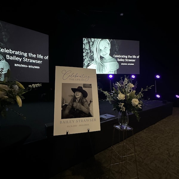 Funeral Photo Collage Sign Set Templates, Funeral Welcome Sign Template ...