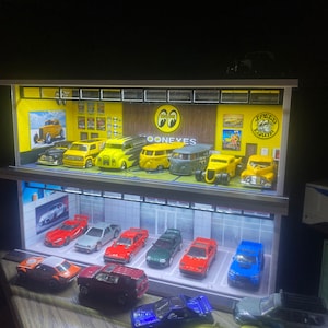 Fast & Furious Garage Theme LED Display Diorama - Etsy