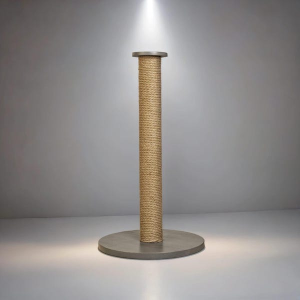 Minimalist Cat Scratching Post, Modern Cat Play Furniture, Sustainable ...