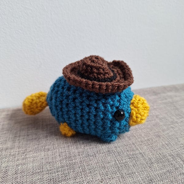 Platypus Pal Crochet Pattern - Etsy