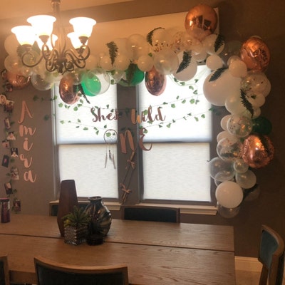 Custom Banner, Script Letters, 11 Extra Large Letters Cardstock Premium ...