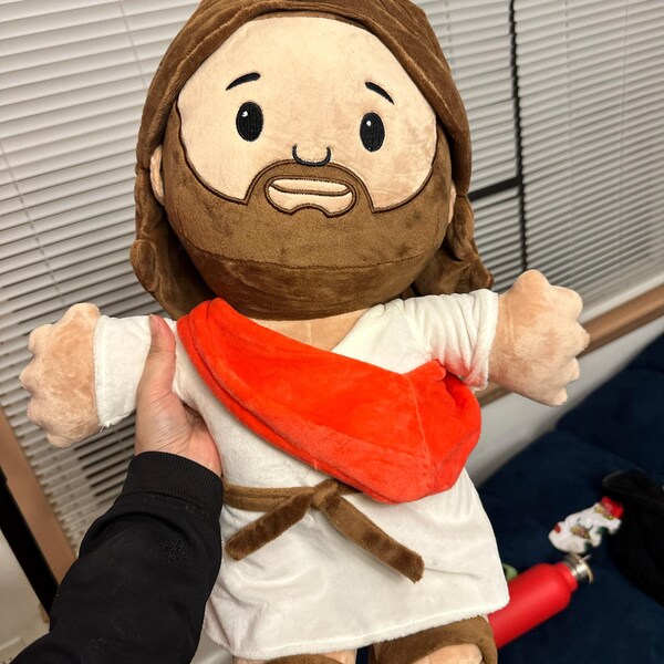 Small Jesus Plushie, Jesus Plushie, Christian Gift, Cute Jesus ...