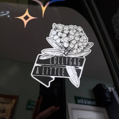 Lollygag Sticker. Lollygag a Little Sticker. Rhododendron Sticker. West ...