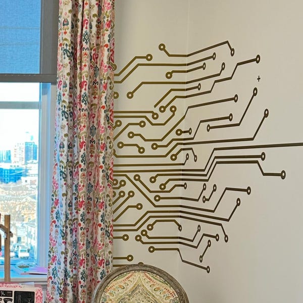 Circuit Board Decal for Laptop Window Car Bumper Technology Sticker ...