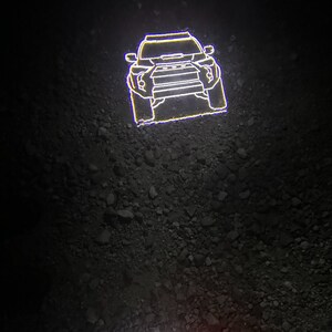 Toyota FJ Cruiser Welcome Lights Door Lights Projector UNIVERSAL KIT - Etsy