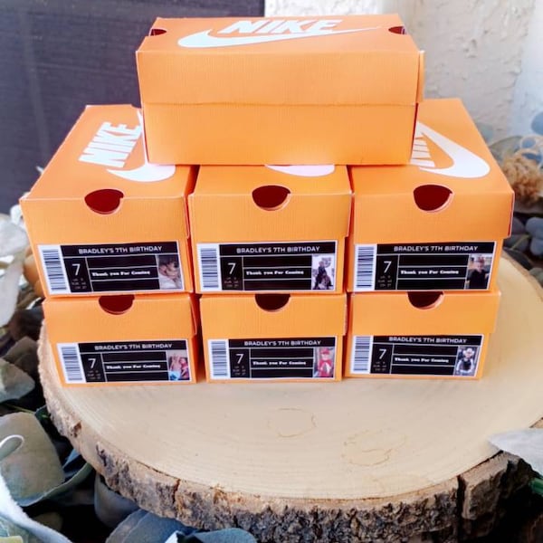 Shoe Box Label Template, Shoe Box Label SVG, Label Template for Shoe ...