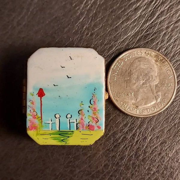 Vintage 1800s Brass and Glass Wire Frame Spectacles Glasses With Case ...