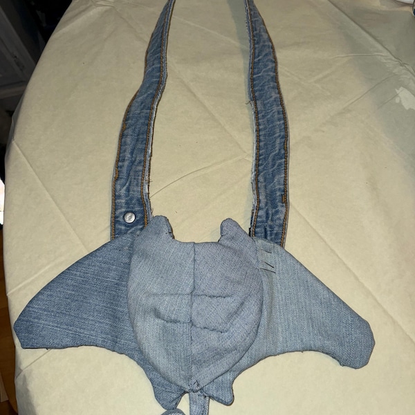 Manta Ray Bag PDF Pattern by Janiesdaisies | Upcycle Old Jeans/denim - Etsy