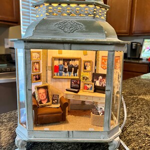 Police Officer Memorial Lighted Lantern Back the Blue Forever - Etsy