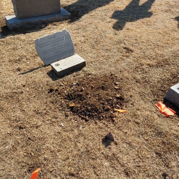 Memorial Stone With Your Custom Words. Indoor/outdoor. 6x9x2 Concrete ...