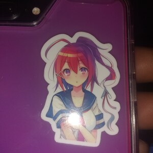 Chromatic Eyes Vinyl Sticker Eyes Only Anime Stickers Laptop Stickers ...