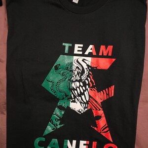 Saul El Canelo Team Canelo Mens Shirt Boxing Tee. Orgullo | Etsy