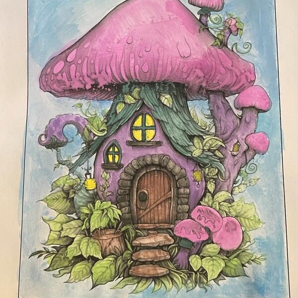 30 Pages Hair Metal Coloring Book Adult Coloring Pages, Glam Rock ...