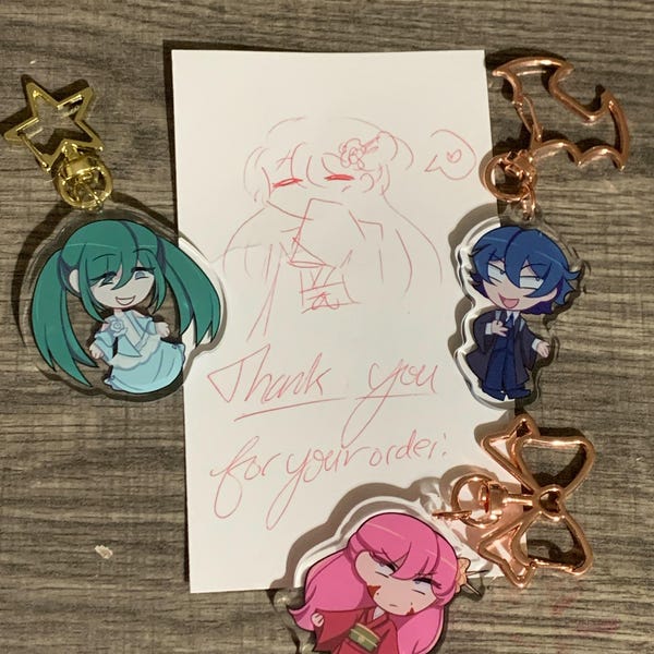 VOCALOID Evillious Chronicles Acrylic Keychains - Etsy