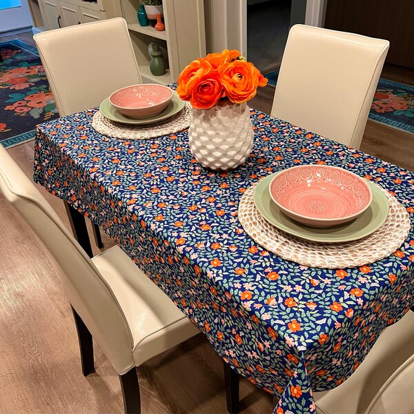 13 X 70 Rifle Paper Co Wildwood Collection Mint Floral Table Runner ...