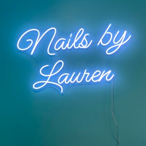 Custom Neon Sign Battery Operated Upgrade Available Wedding - Etsy