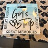 Personalized Girls Trip Bag, Girls Weekend Gifts, Personalized Beach ...