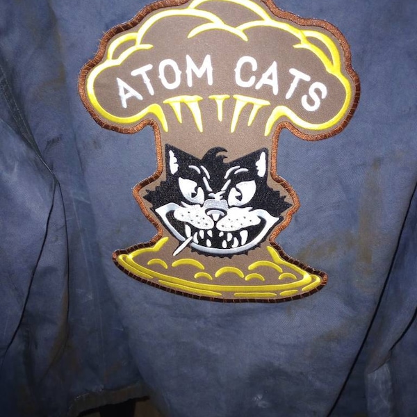 Atom Cats Patch Large Embroidered Fallout - Etsy