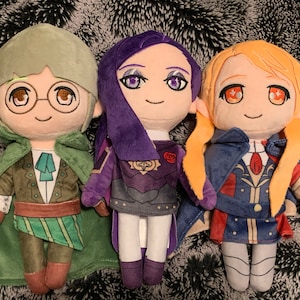 FE3H Plush Dimitri Claude Edelgard Dedue Hubert Hilda Ashe - Etsy