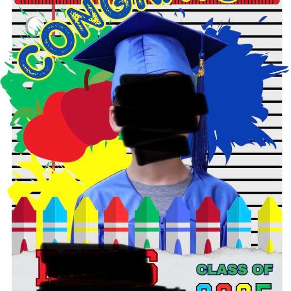 Graduation File Kit 60+ Templates and Mockups,canva Frames,grad Fans ...