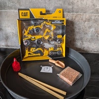 Digger Set Building Site Play Tray Sensory Digger Kit Building Site ...