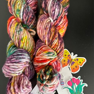 Cheese Ball DK NONSUPERWASH 4-ply Organic Merino Wool Hand Dyed Yarn ...