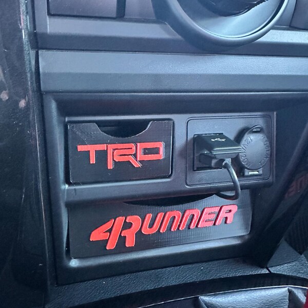 5th Gen 4runner (2014-2024 SR5, TRD OR, TRD Pro) Console Cubby Drawer ...