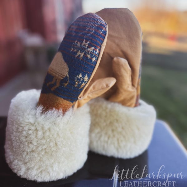 Upcycled Wool Sweater Mitten- PDF Pattern - INSTANT DOWNLOAD - Etsy