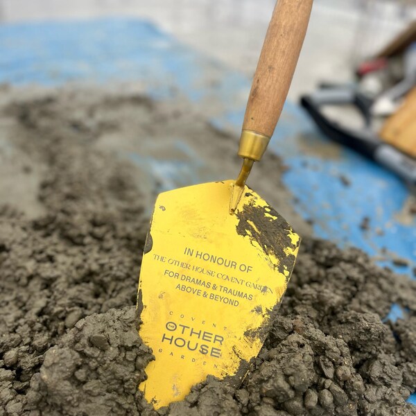 Golden Trowel , Customised Bricklayers Trowel - Etsy