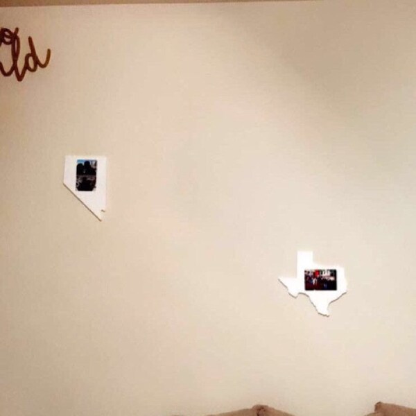 State Shaped 4x6 Picture Frame - Etsy