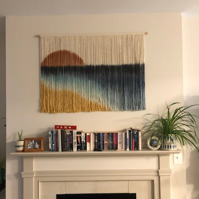 Coastal Macrame Wall Hanging Macrame Art Beach Macrame Extra Large ...
