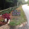 36x24 in Our Home Love Wins Yard Sign Liberal Decor in Our Home Print ...